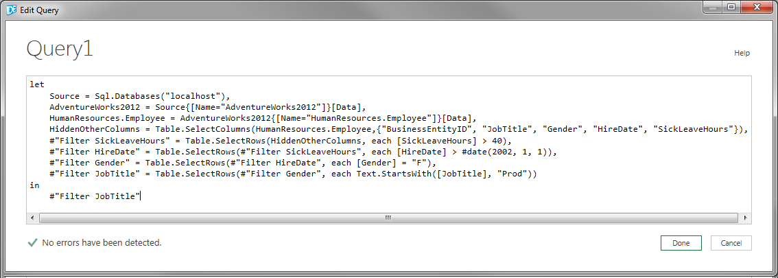 Using dynamic parameter values in Power Query Queries - ORAYLIS Using dynamic parameter values in Power Query Queries - ORAYLIS
